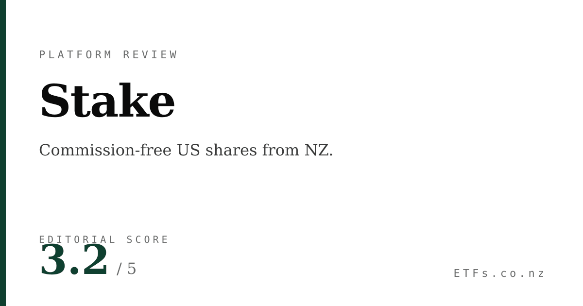 Stake Review 2026 | Commission-Free US Investing for NZ